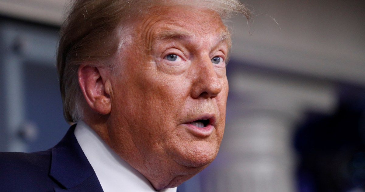Idade e peso de Donald Trump incluem presidente em grupo de risco da ...