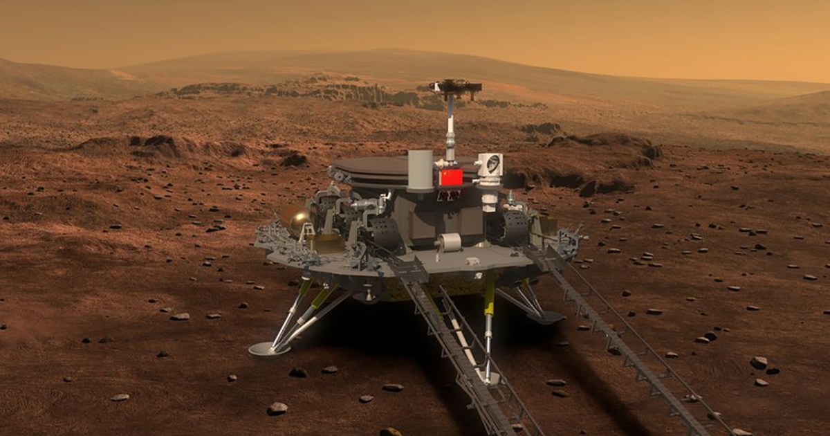 Nave espacial chinesa pousa com sucesso na superfície de Marte | CNN Brasil