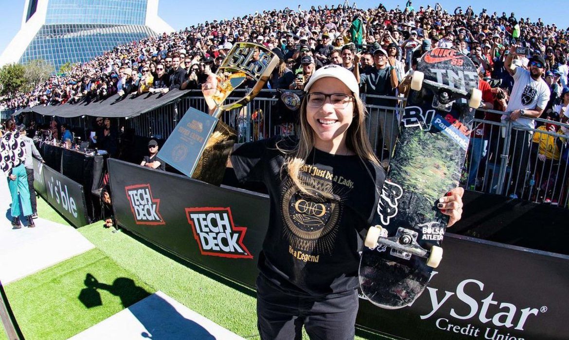 Pâmela Rosa é bicampeã do mundial de Skate Street; Rayssa Leal é vice ...