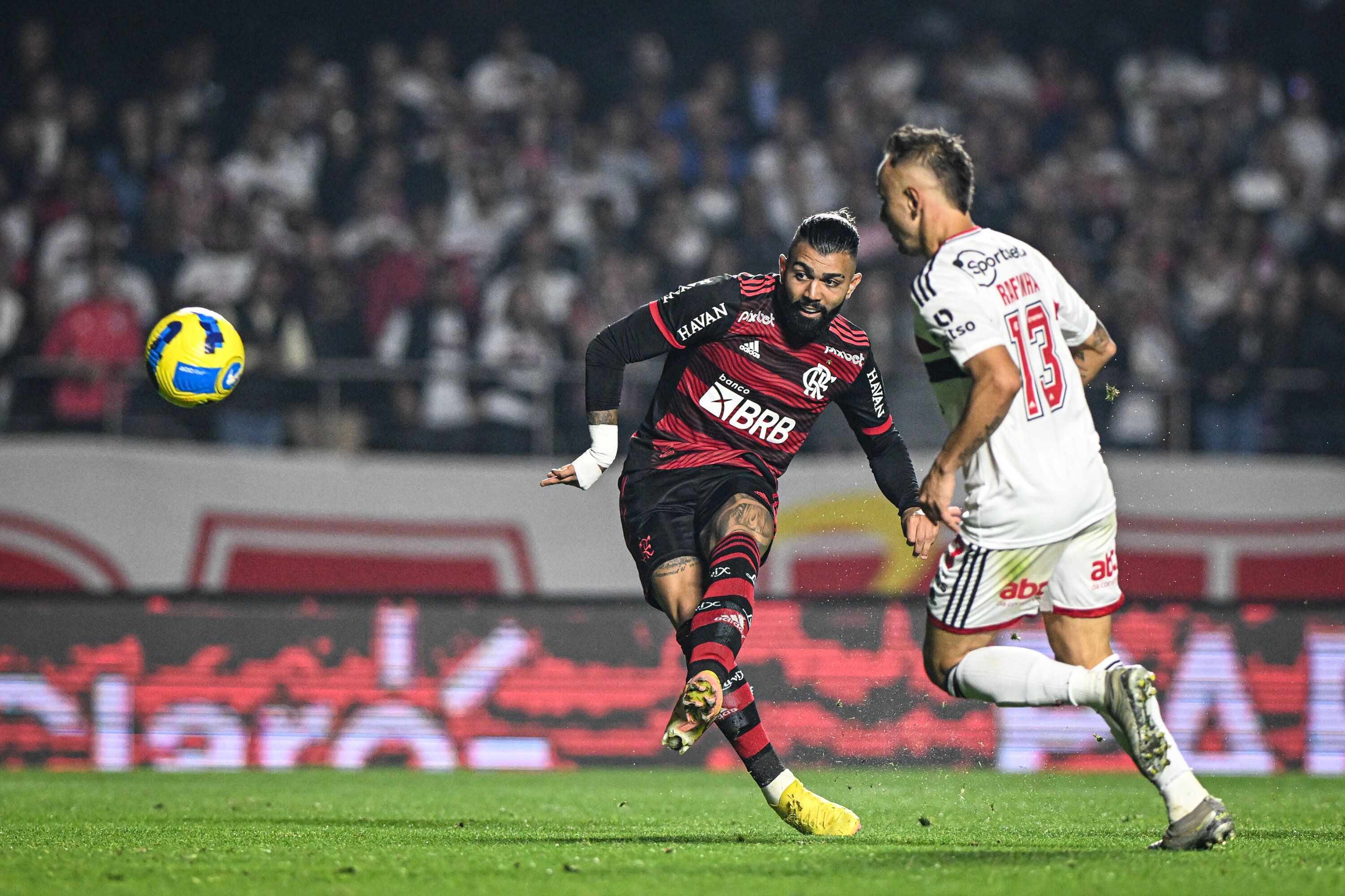 Flamengo vence São Paulo e conquista vantagem na semifinal da Copa do ...
