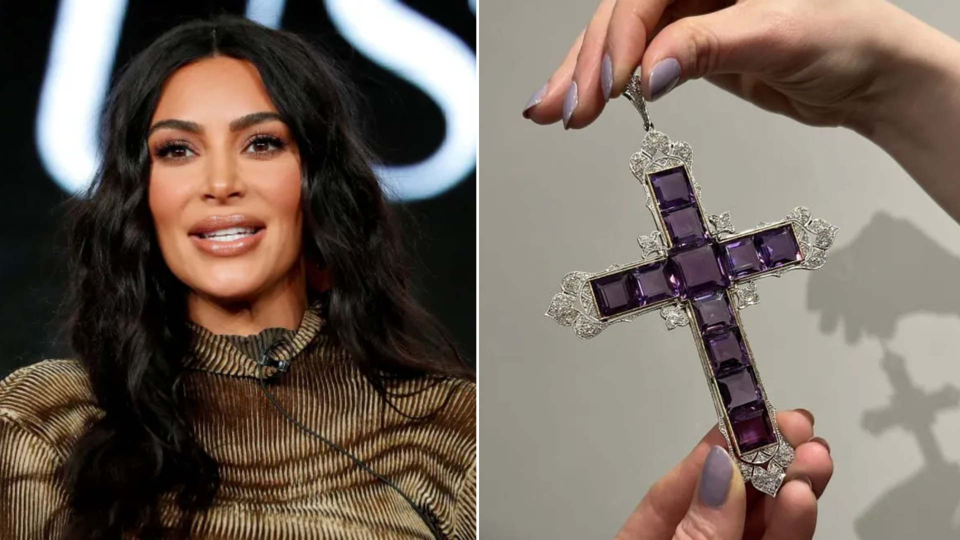 Kim Kardashian compra pingente Attallah Cross usado pela princesa Diana ...