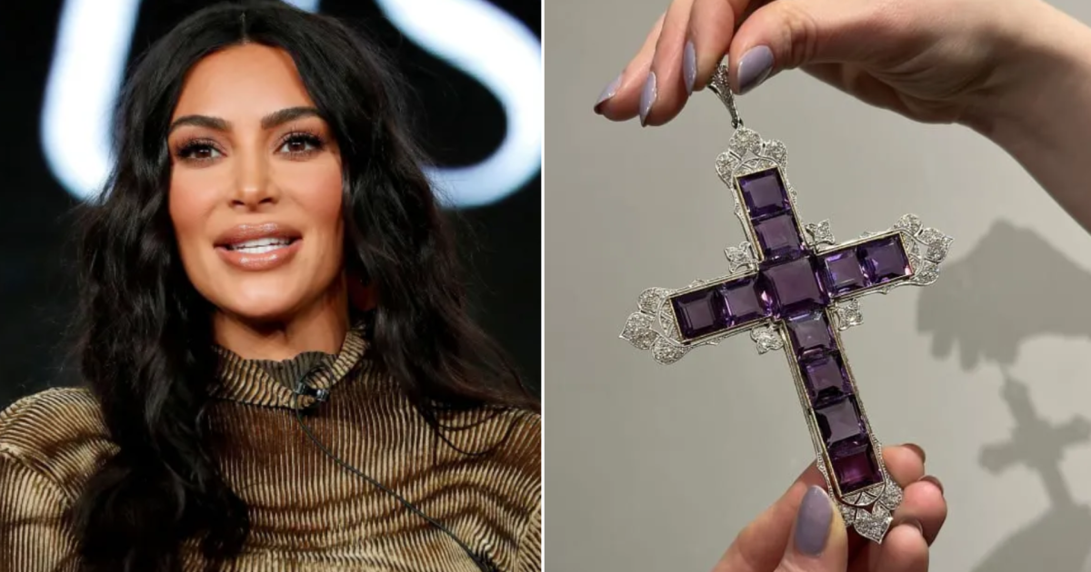 Kim Kardashian compra pingente Attallah Cross usado pela princesa Diana ...