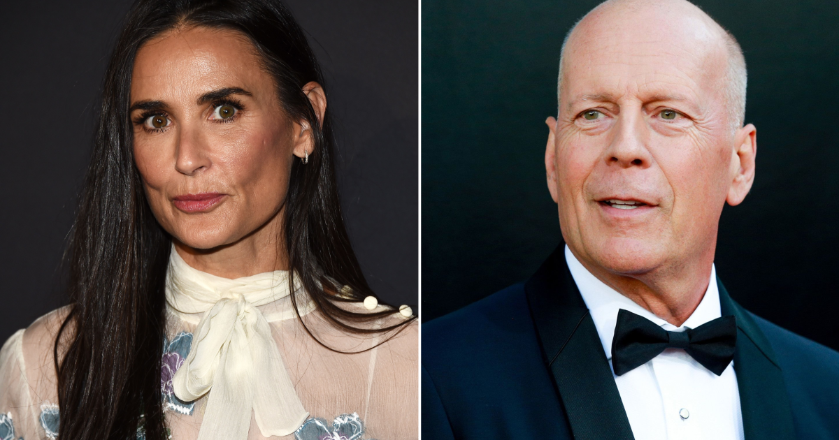 Demi Moore desabafa sobre doença do ex, Bruce Willis: "Difícil de ver ...