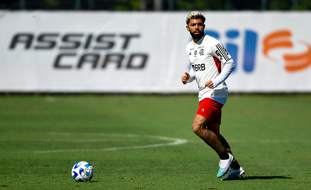 Gabigol marcou 4 de 9 gols do Flamengo em últimos jogos contra o ...