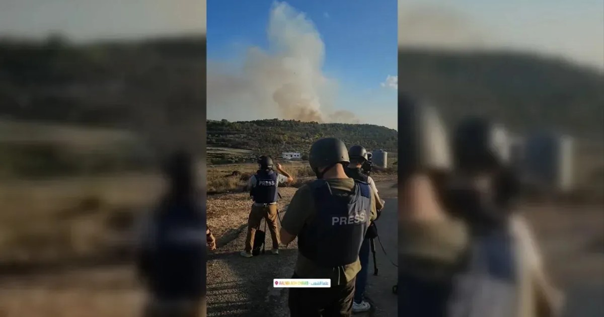 Jornalistas atingidos no Líbano estavam claramente identificados como ...