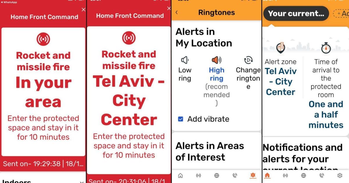 Aplicativos de alerta ajudam cidadãos a se proteger em Israel; veja ...