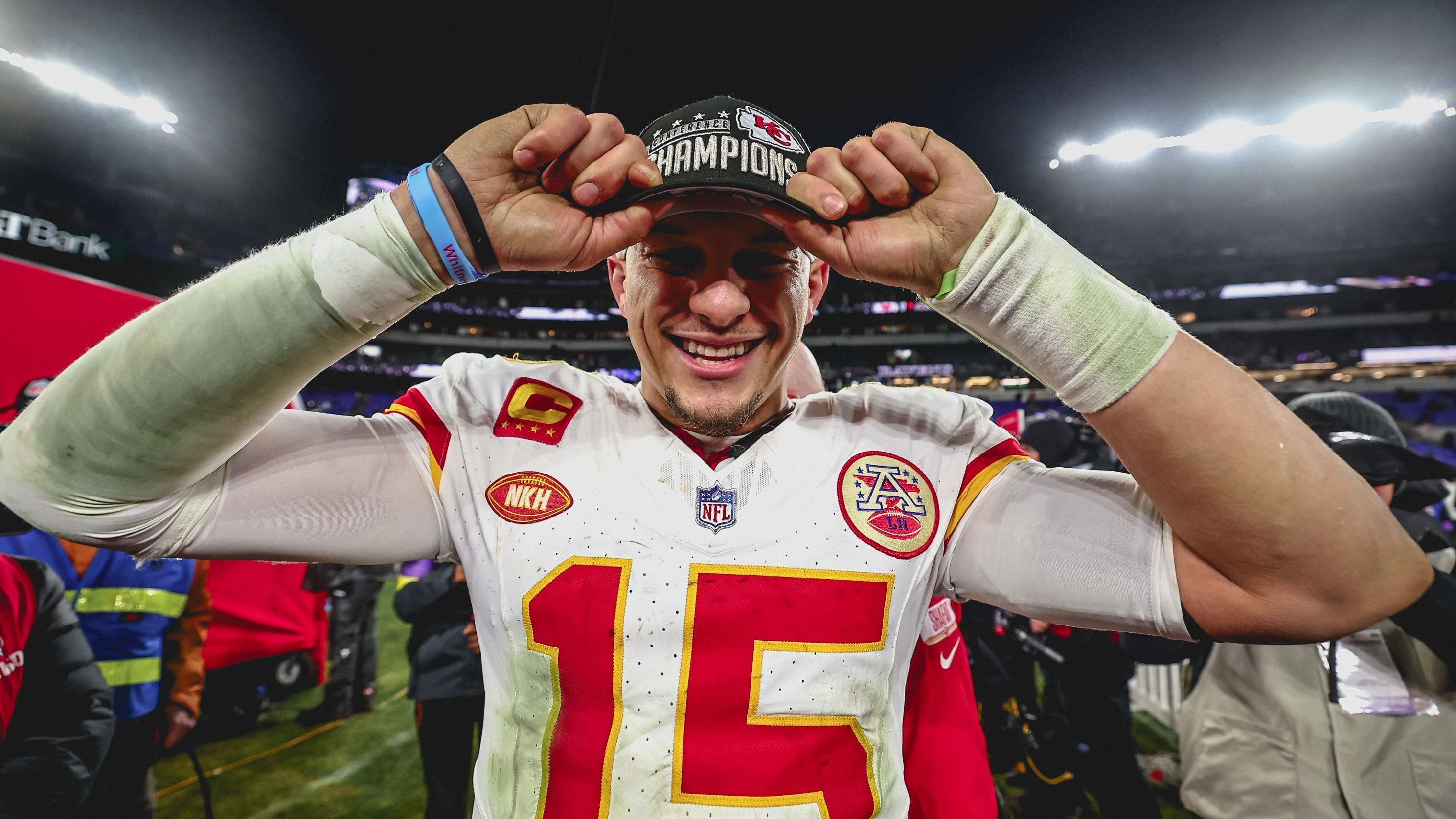 Patrick Mahomes elogia Messi antes do Super Bowl: "É o maior da ...