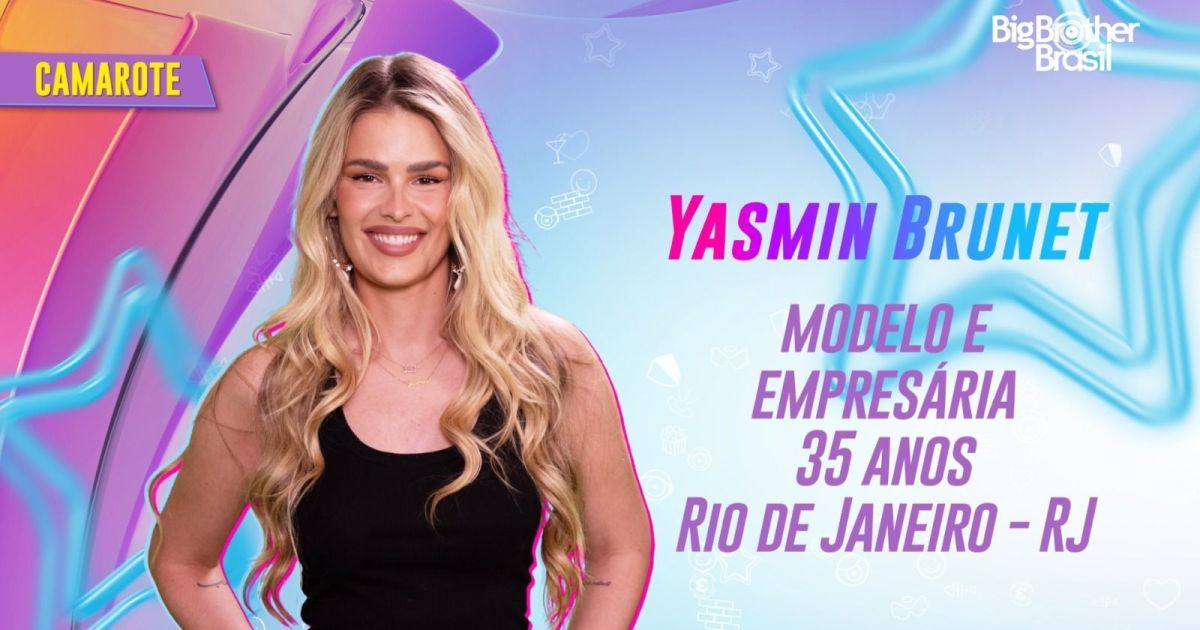 Yasmin Brunet, modelo e atriz, é anunciada no BBB24 | CNN Brasil