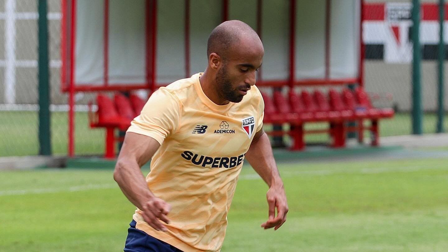 Guarani x São Paulo: Lucas volta a treinar e aumenta chances de jogar | CNN Brasil