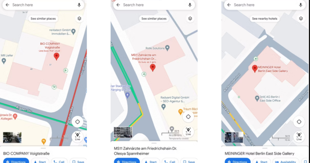 Google Maps testa nova funcionalidade para entrada de prédios | CNN Brasil
