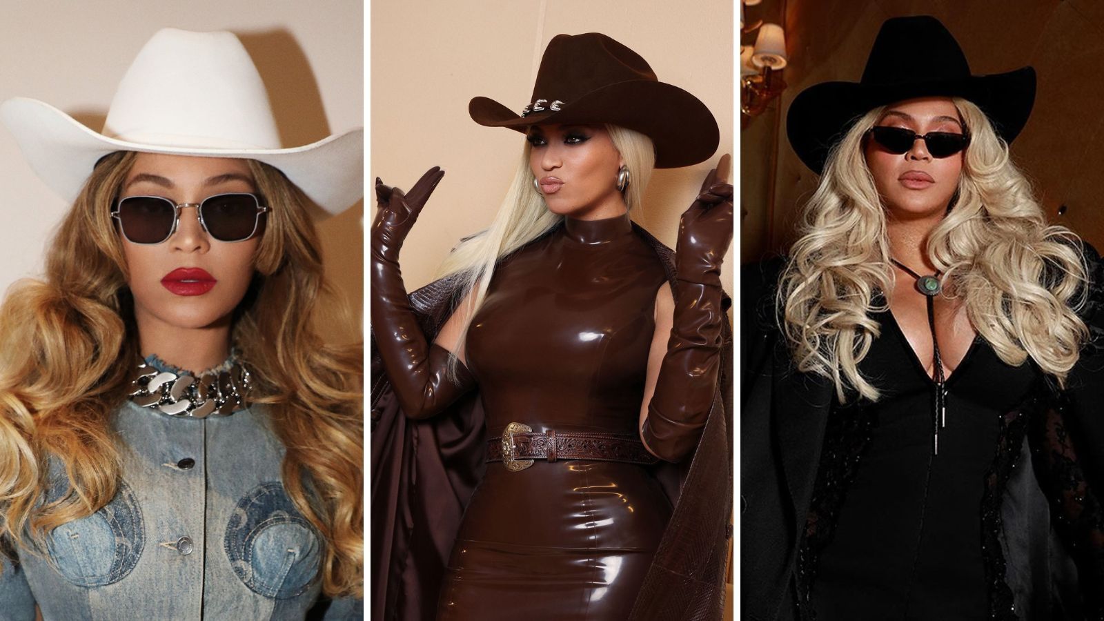 10 looks marcantes usados por Beyoncé na era "Cowboy Carter" | CNN Brasil