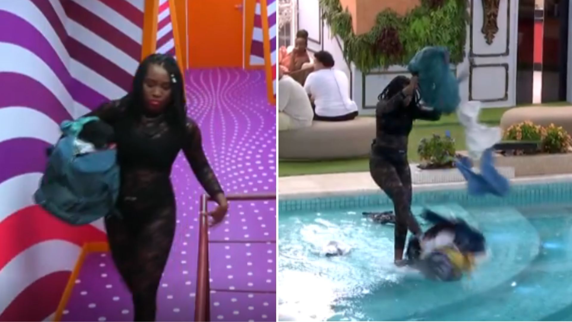 BBB24: Leidy Elin joga roupas de Davi na piscina após discussão no ...