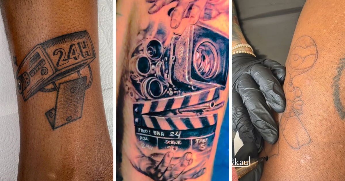 Ex-BBBs fazem tatuagens do programa; confira quem são | CNN Brasil