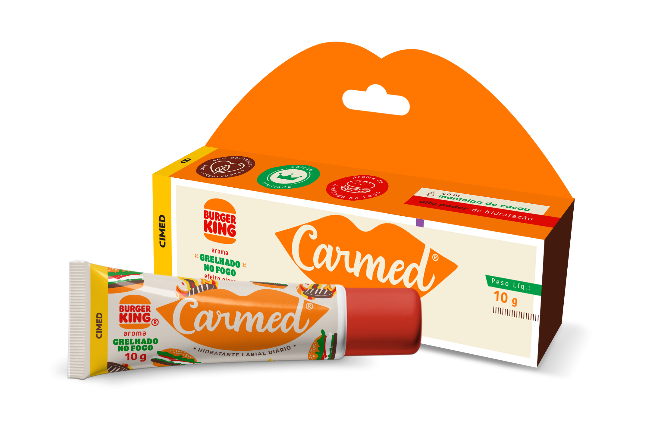 Carmed e BK lançam hidratante labial com aroma de grelhado; veja como ...