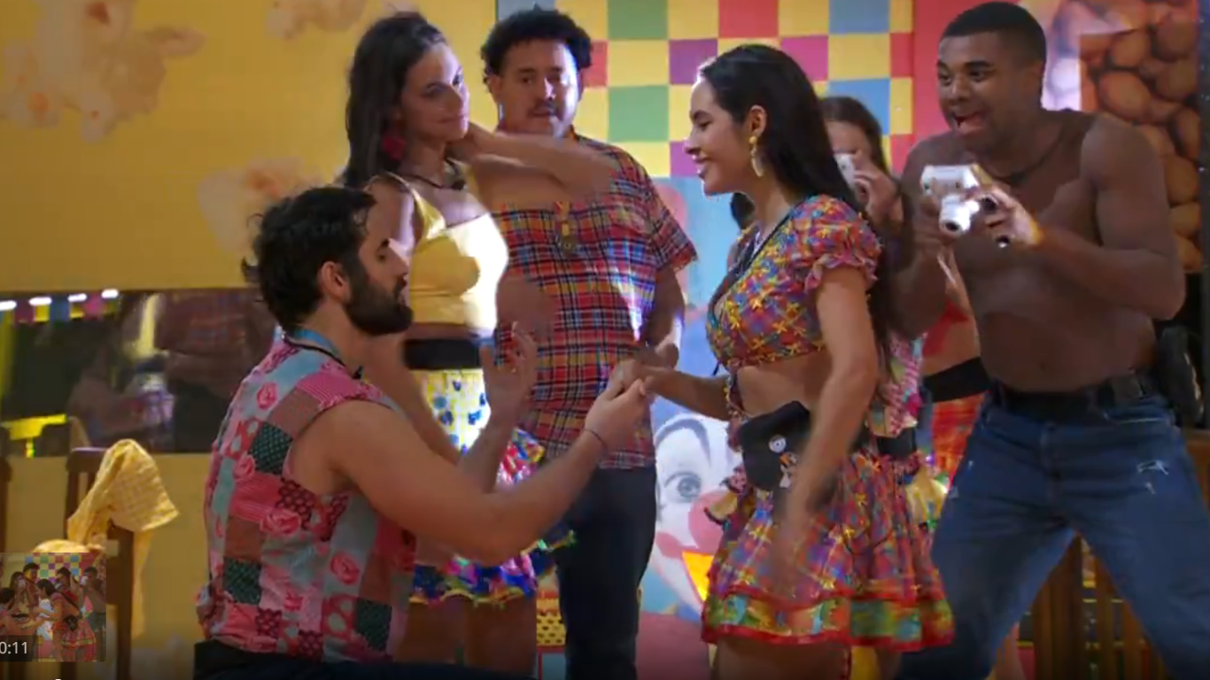 "Se eu tivesse solteiro, já tinha ido", diz Matteus sobre Isabelle no ...