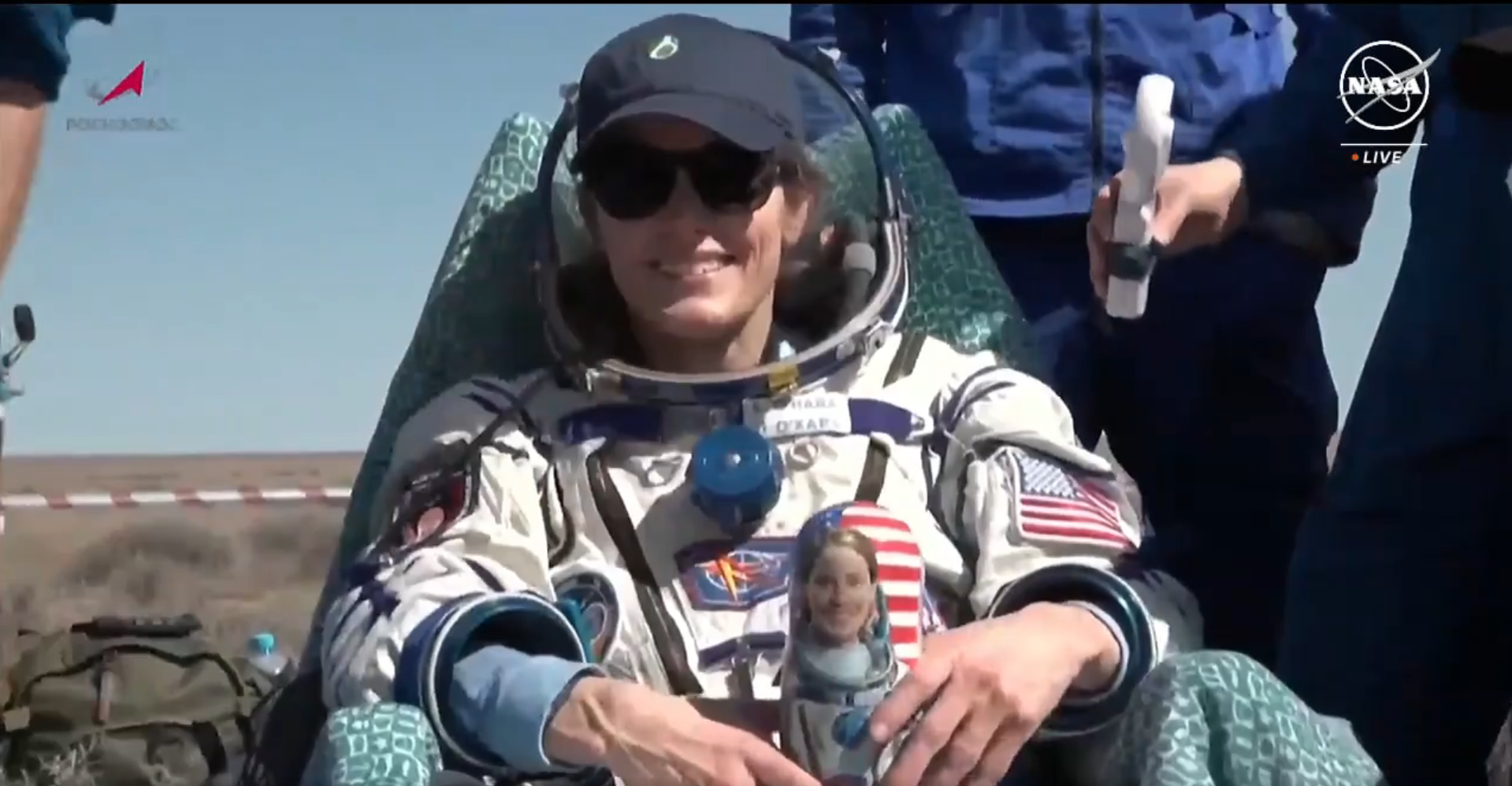 Astronauta Loral O'Hara retorna da Estação Espacial após 204 dias | CNN ...