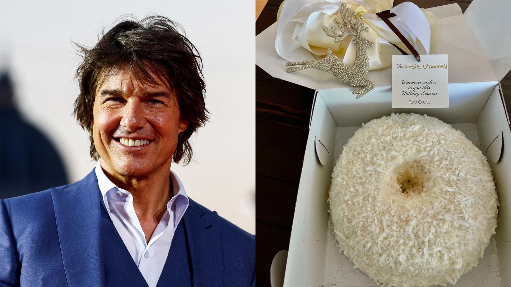 Tom Cruise envia um bolo de coco para seus amigos todo ano há décadas ... Tom Cruise envia um bolo de coco para seus amigos todo ano há décadas ...