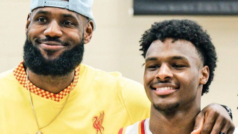 Filho de LeBron é draftado pelo Lakers e deve jogar com o pai na NBA ...