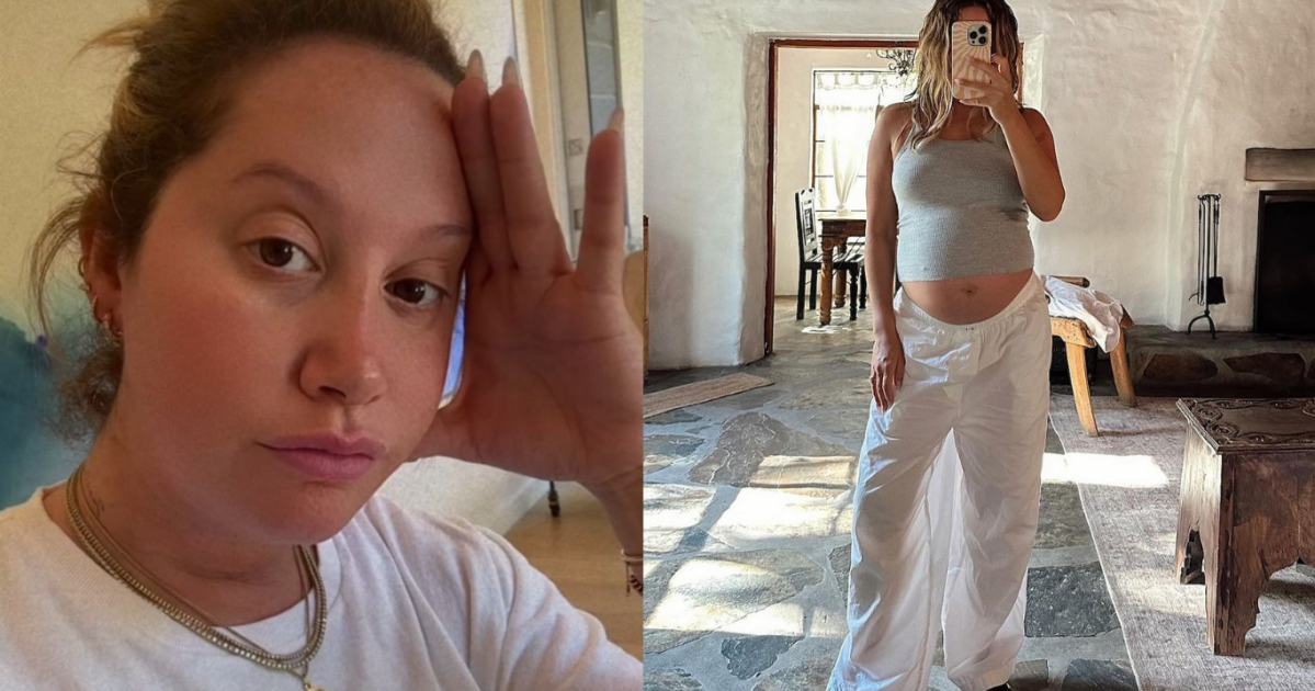 Ashley Tisdale revela sintomas do final da gravidez: "Tudo dói" | CNN ...