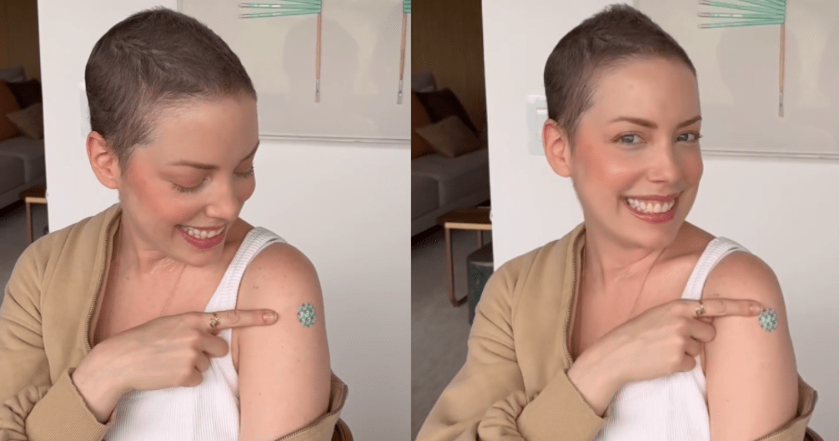 Fabiana Justus celebra vacinação pós transplante: "Emocionada e ...