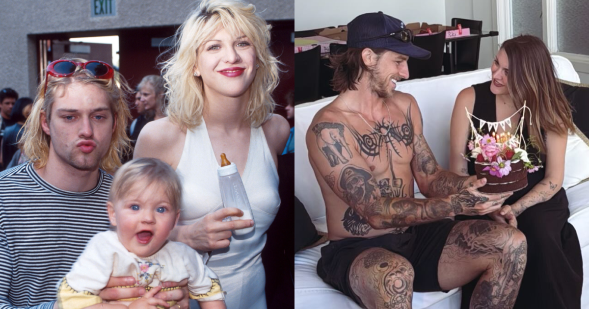 Filha de Kurt Cobain e Courtney Love aparece em foto rara; veja | CNN ...