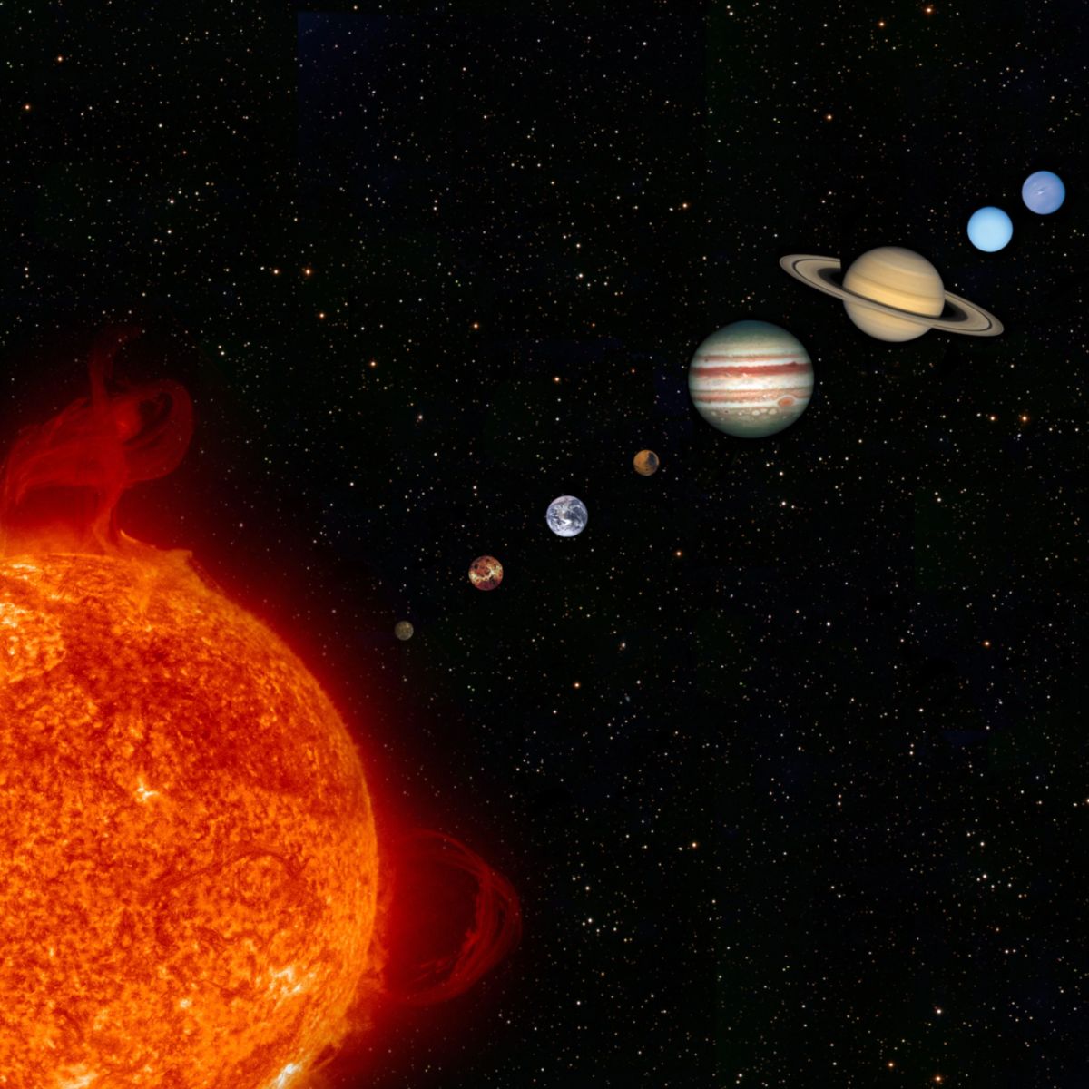 Modelo Planetario Ou Sistema Solar