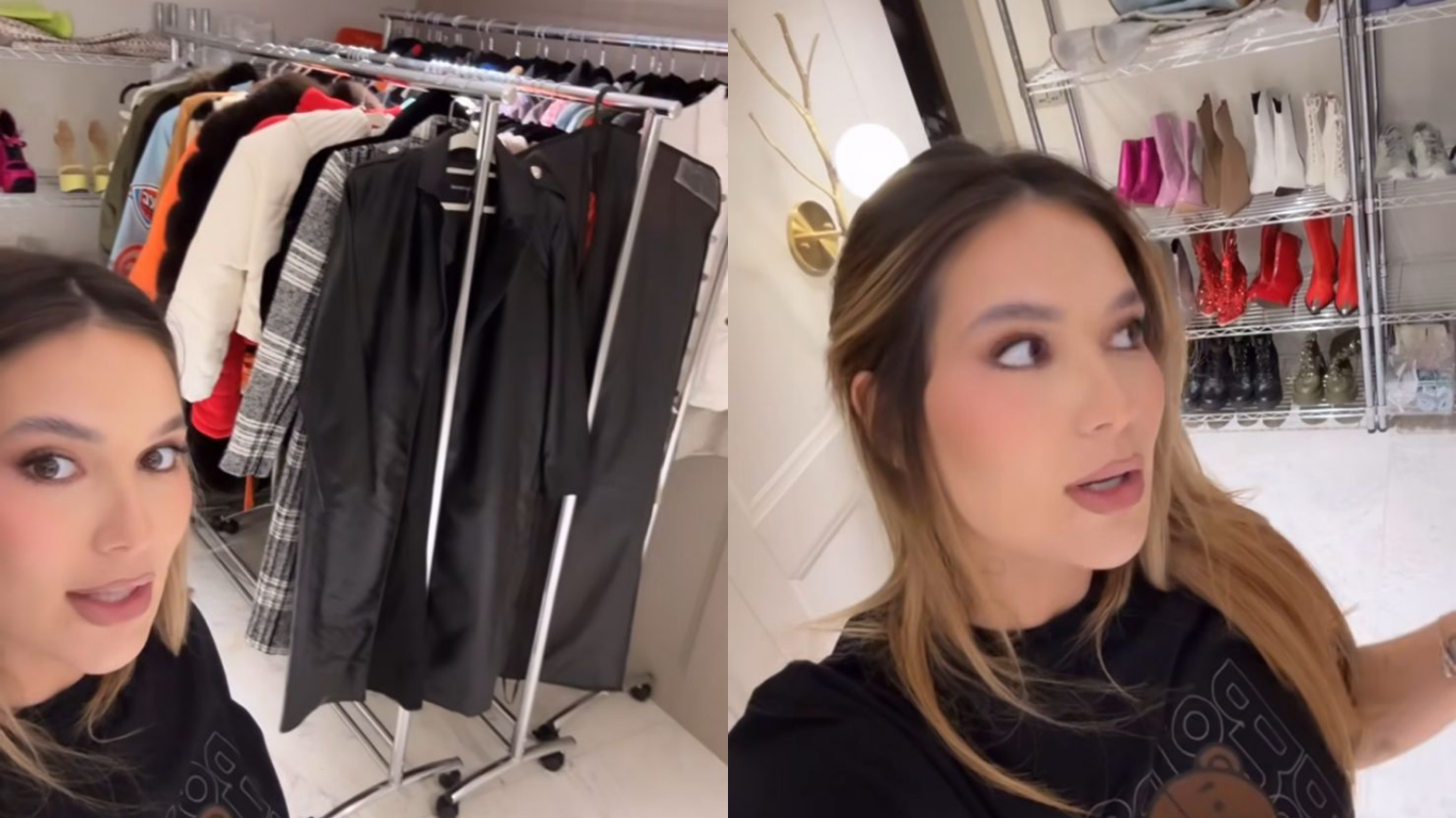4 dias após se mudar, Virginia diz que terá que aumentar o closet: "Não coube" | CNN Brasil