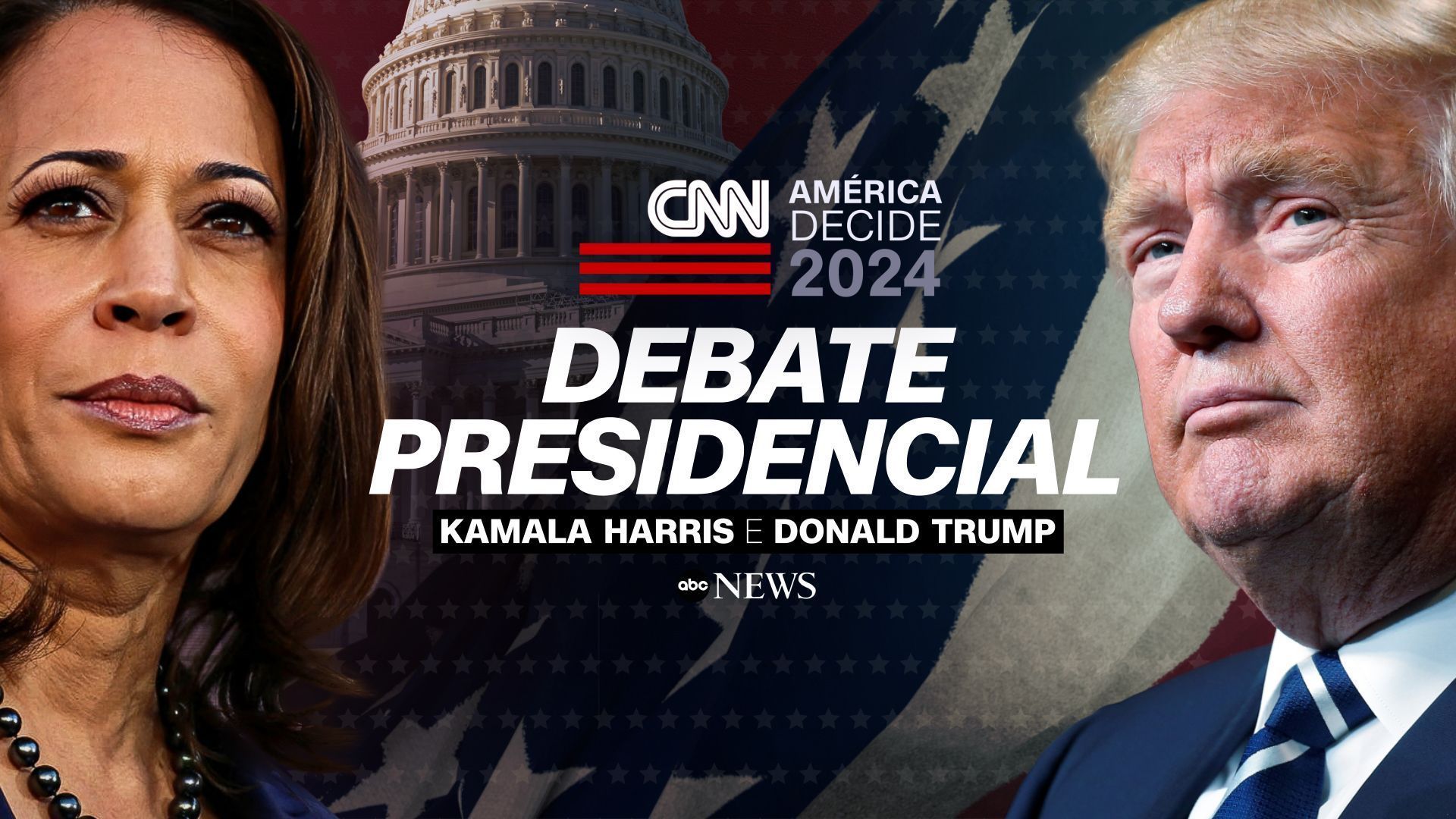 América Decide: CNN vai transmitir 1º debate entre Kamala e Trump | CNN ...