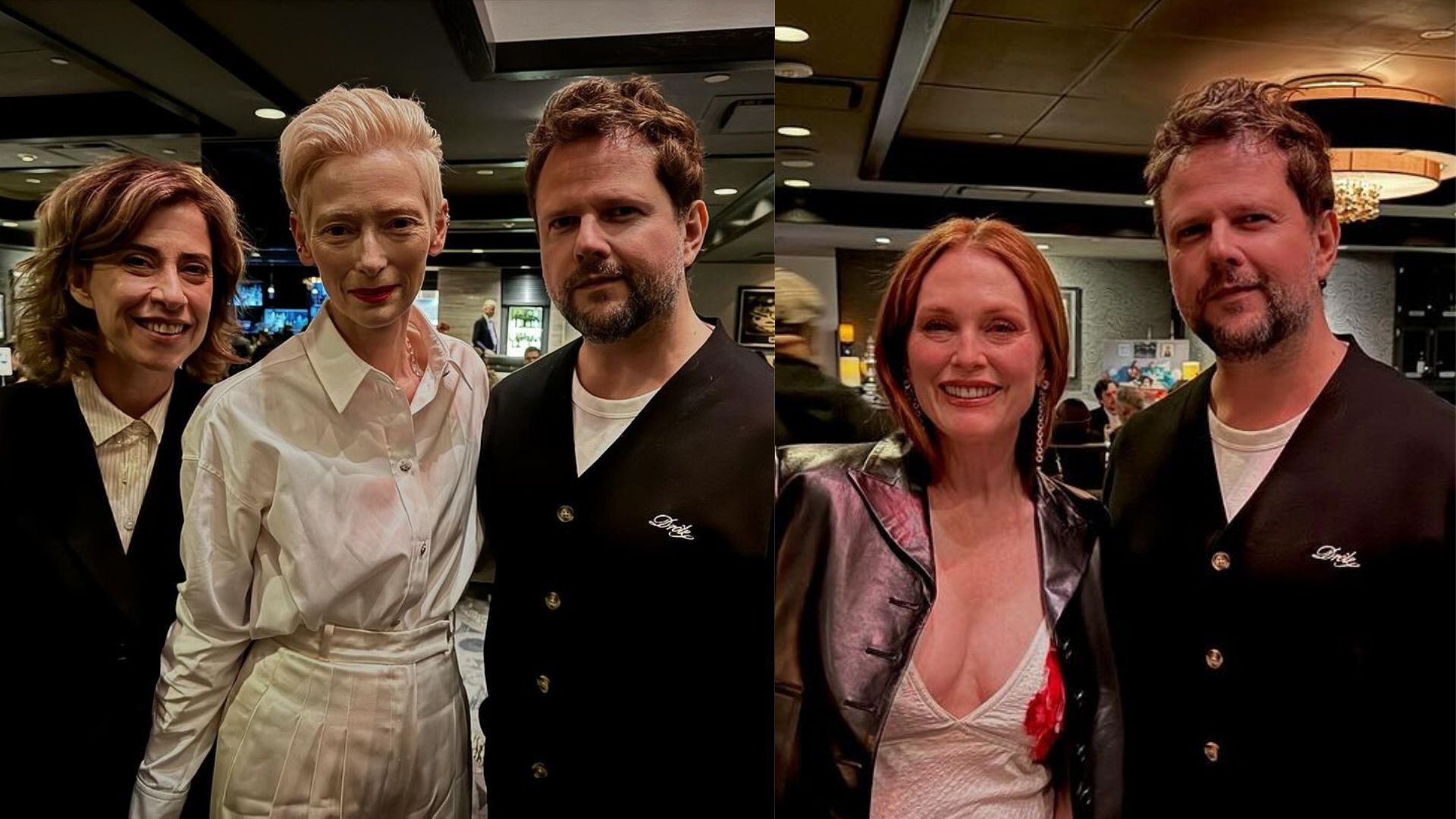 Selton Mello se reúne com Fernanda Torres, Tilda Swinton e Julianne Moore em Toronto | CNN Brasil