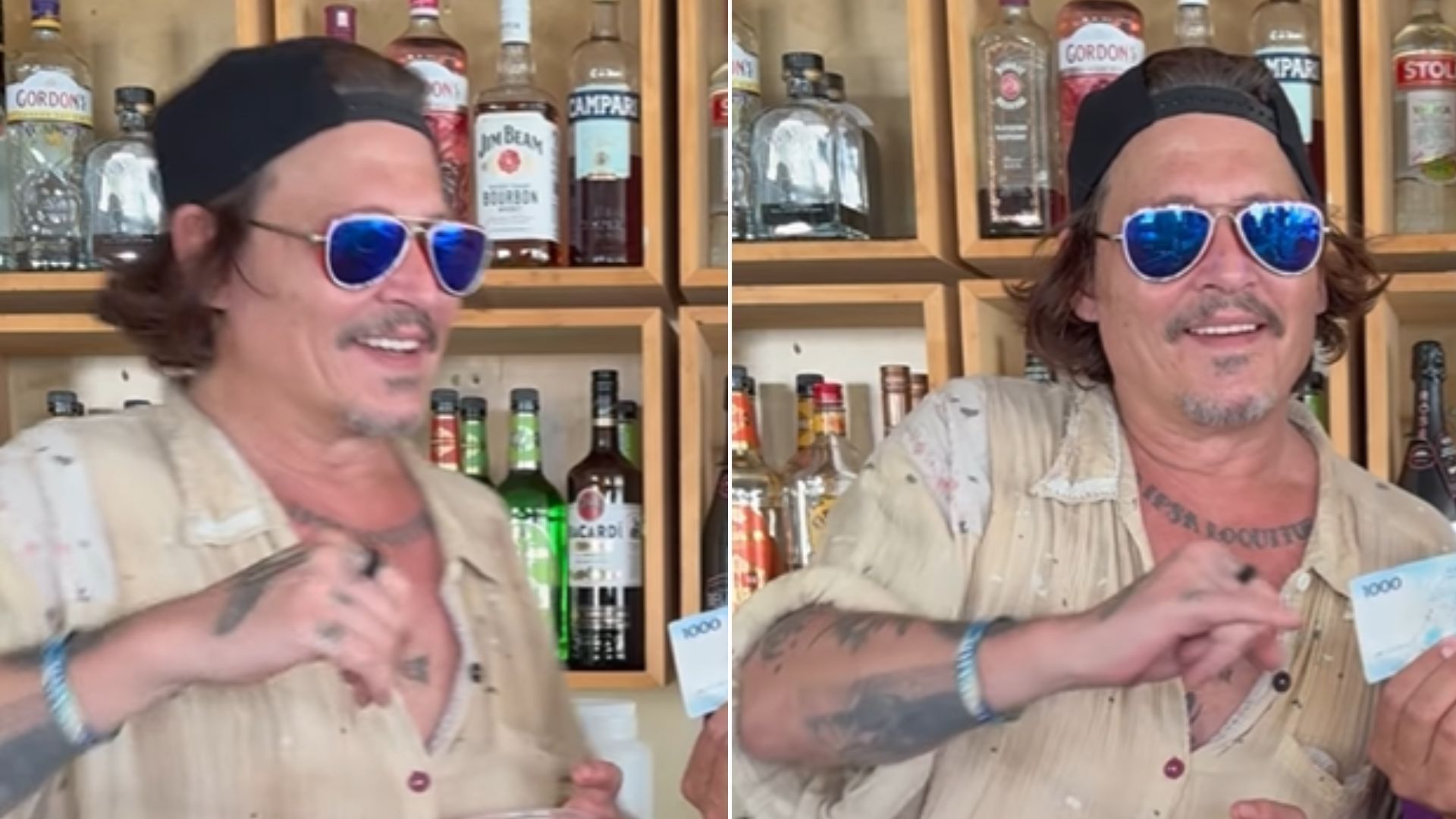 Johnny Depp surpreende com transformação nos dentes em registro nas ...