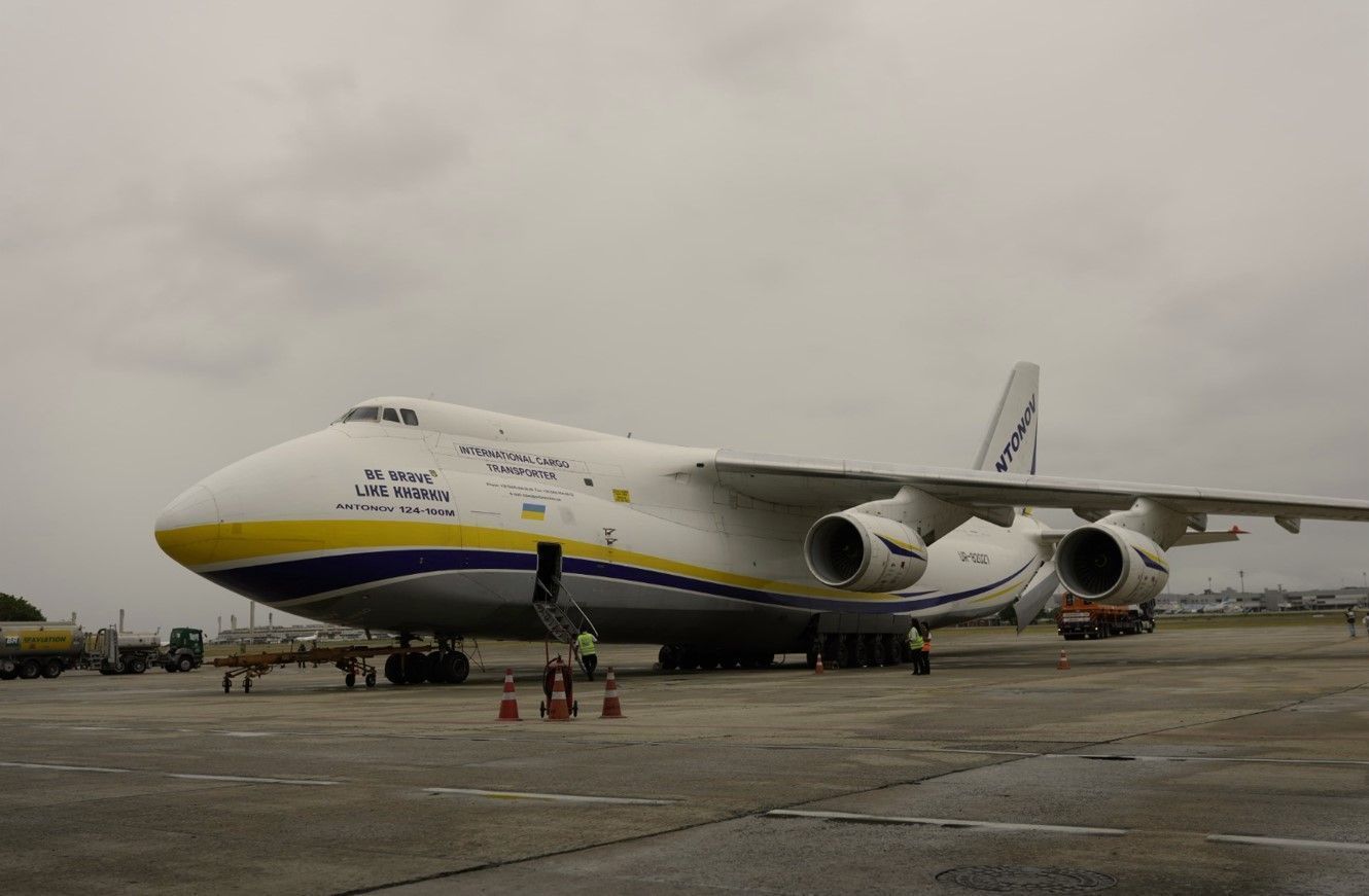 Antonov AN-124: aeroporto do Rio recebe o maior avião de cargas do ...