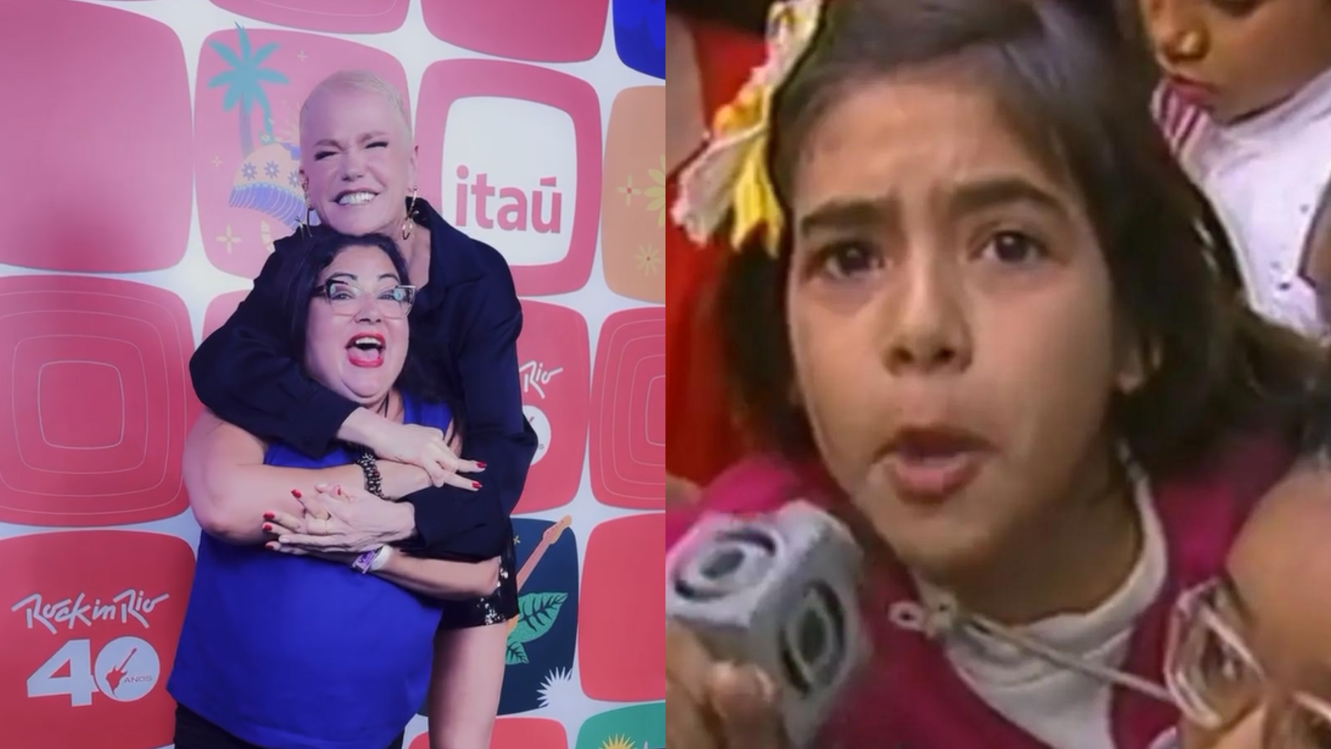 Xuxa encontra mulher do meme "Que Xou da Xuxa é esse?" no Rock in Rio | CNN Brasil