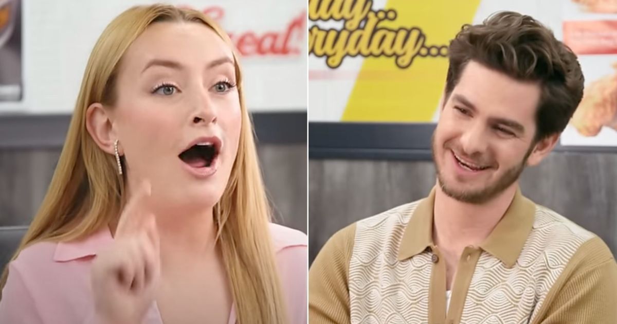 Entenda por que o encontro de Andrew Garfield com Amelia Dimoldenberg ...
