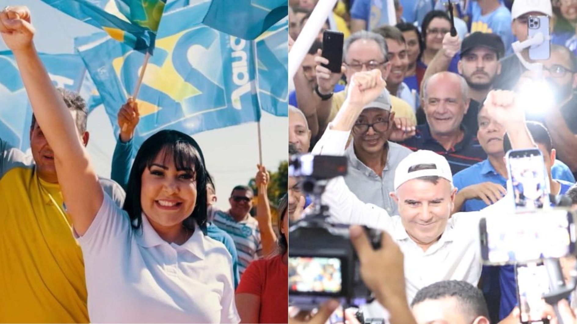 Eleição em Palmas: Janad Valcari tem 45%; e Eduardo Siqueira Campos, 43 ...