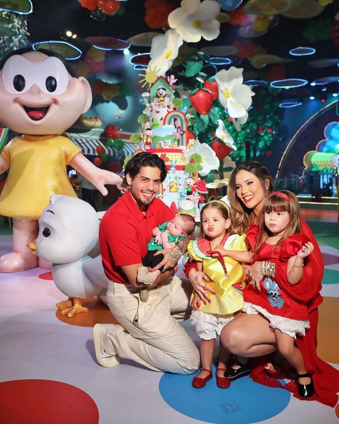 Maria Flor faz 2: veja fotos da festa da filha de Virginia e Zé Felipe ...