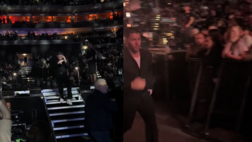 Nick Jonas sai correndo do palco após ser alvo de laser; veja | CNN Brasil