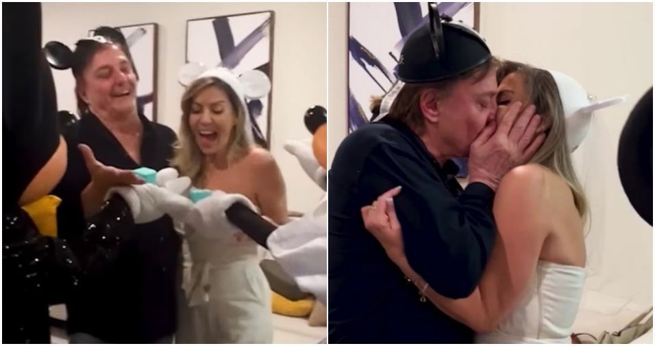 Fábio Jr. renova votos de casamento com esposa 26 anos mais nova em ...
