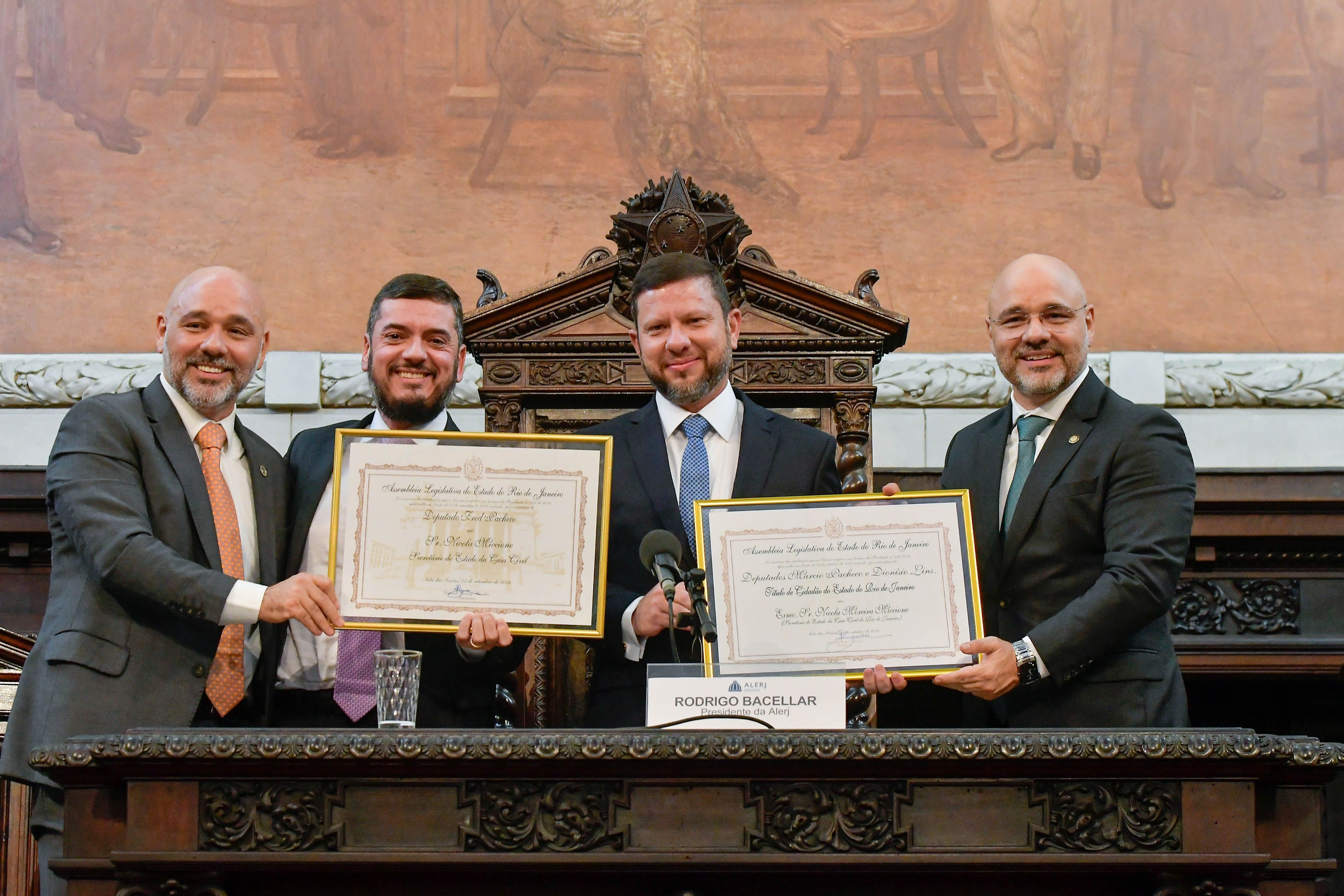 Secretário Da Casa Civil Do Rj Recebe Homenagem Da Alerj Cnn Brasil