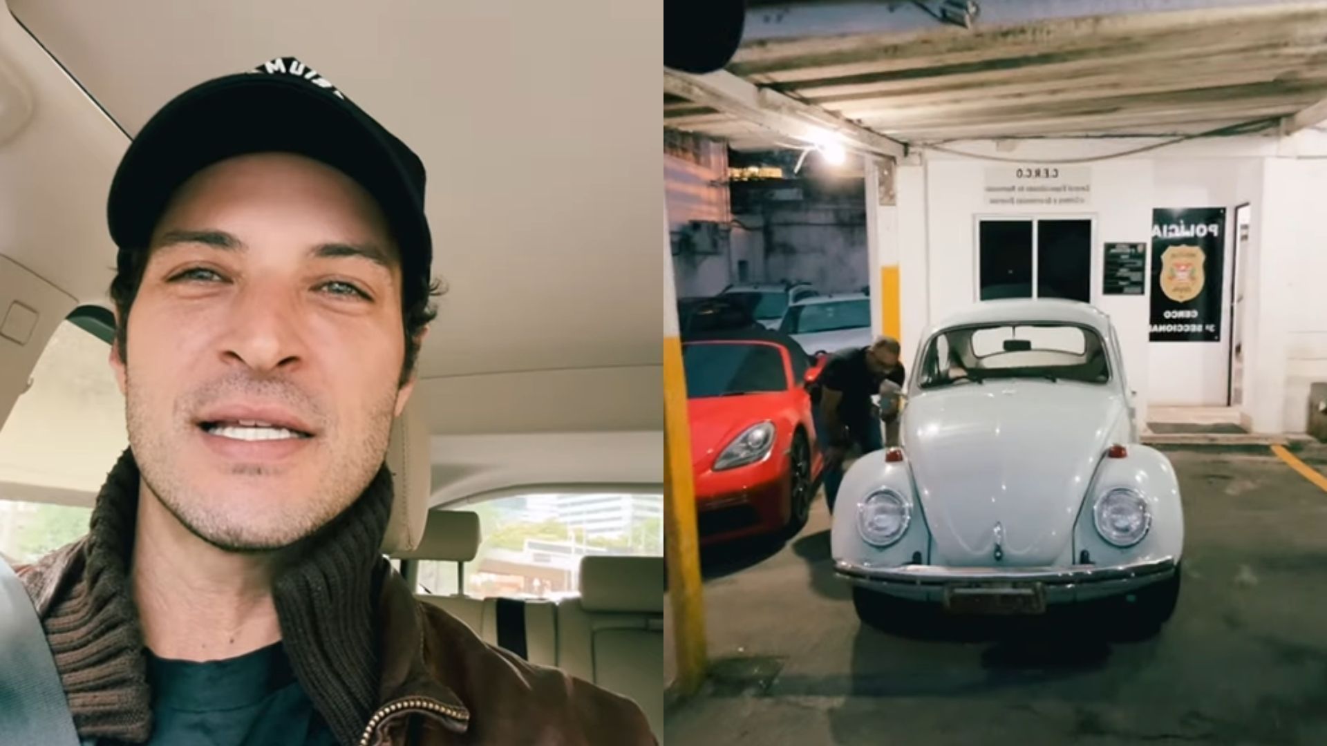 Leandro Lima recupera fusca após roubo: "Foi uma saga" | CNN Brasil