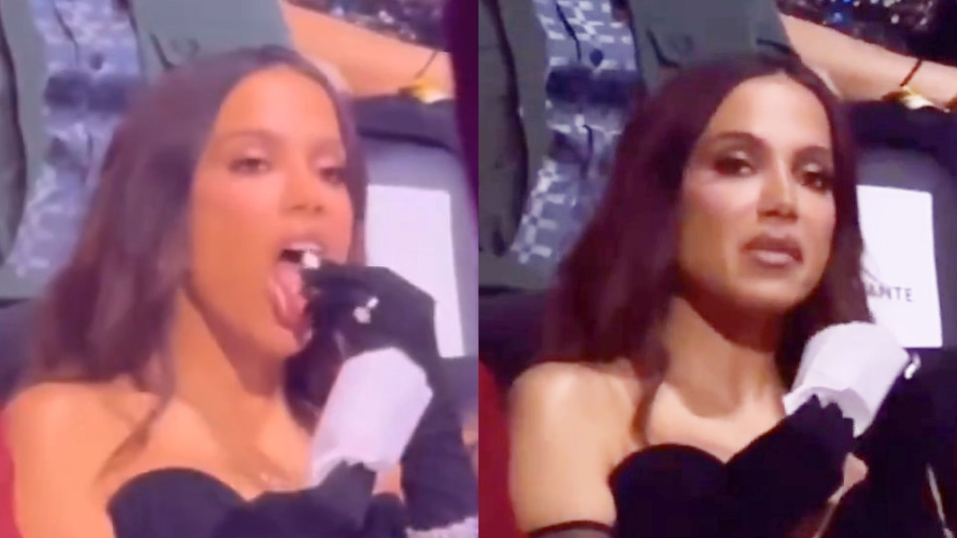 Anitta come pipoca na plateia do Prêmio Multishow e viraliza; assista ...