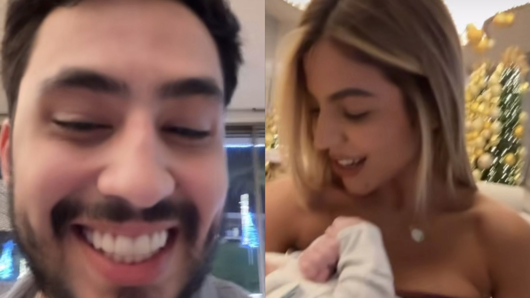 Hariany Almeida e Matheus Vargas conhecem José Leonardo; confira | CNN ...