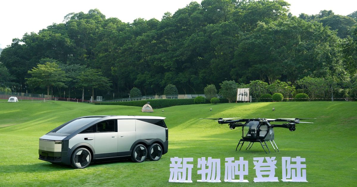 Aero HT: marca chinesa lança van de 6 rodas que vira carro voador | CNN ...