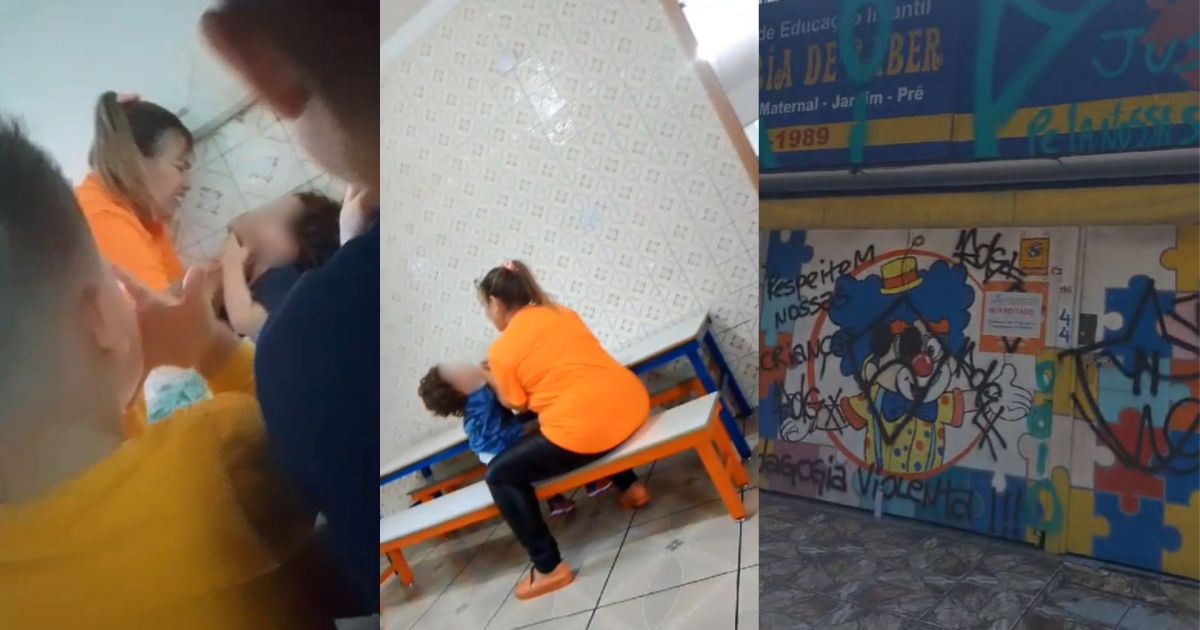 Creche é interditada após dona ser filmada agredindo crianças | CNN Brasil