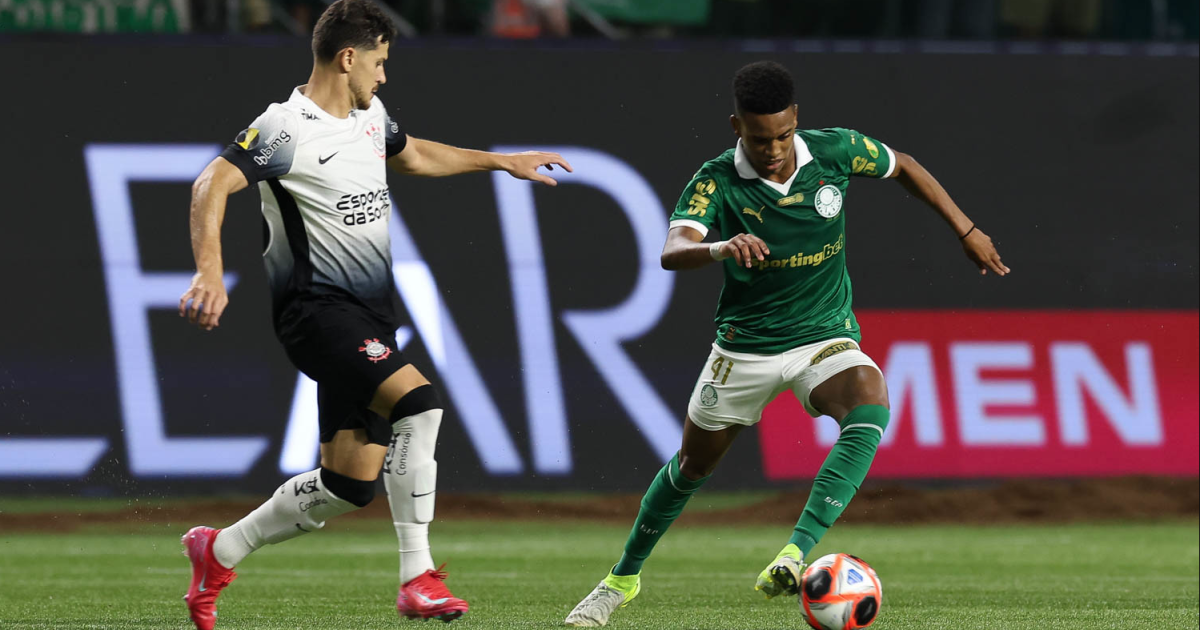 Desempenho ruim? Veja números de Estevão em clássicos pelo Palmeiras | CNN Brasil