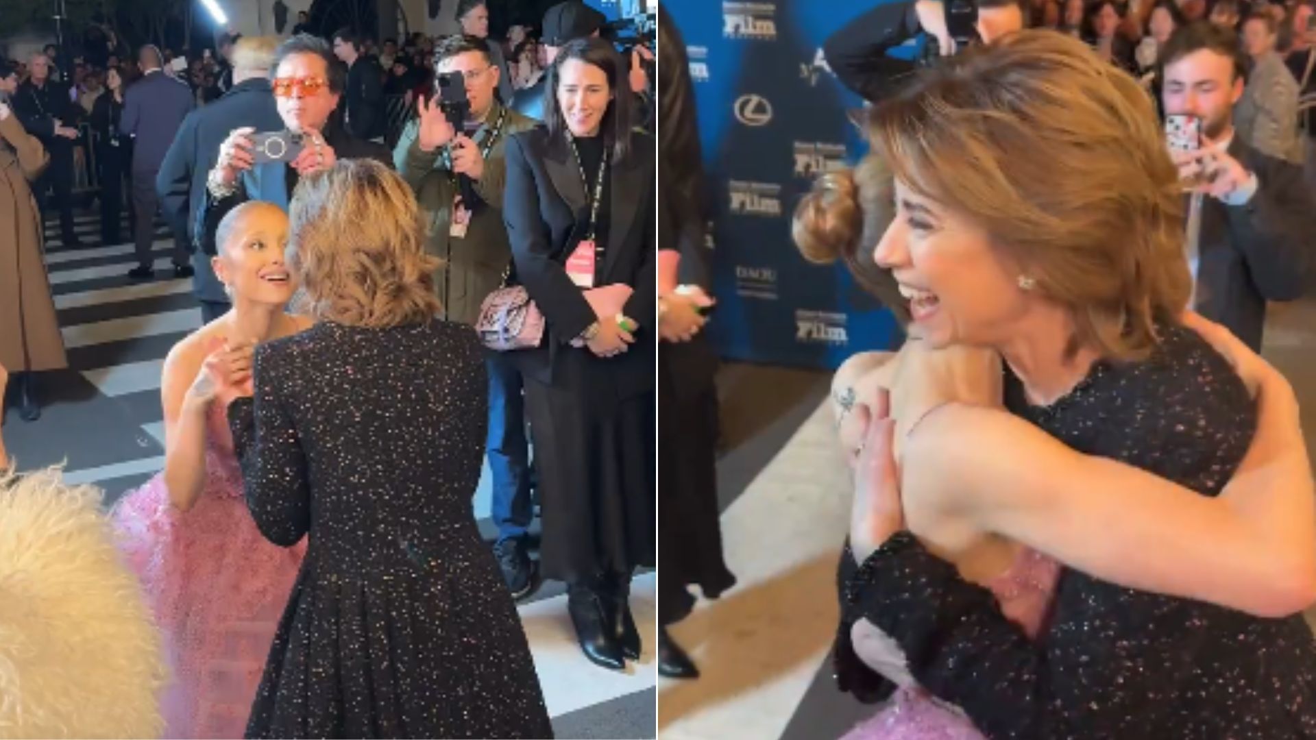 Ariana Grande vive momento de fã ao conhecer Fernanda Torres: "Quase ...