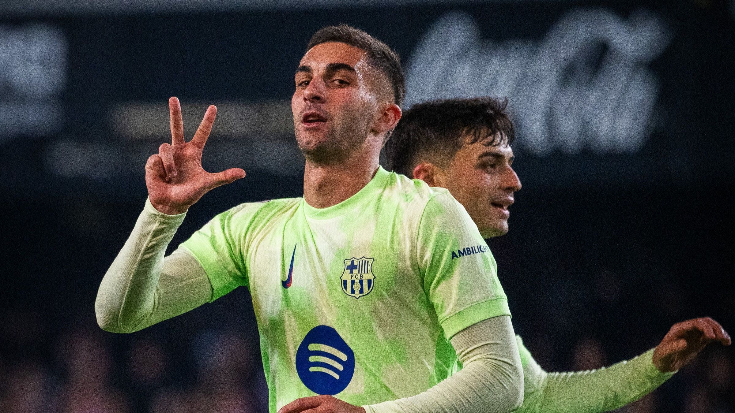 Com hat-trick de Ferran Torres, Barcelona goleia Valencia pela Copa do ...