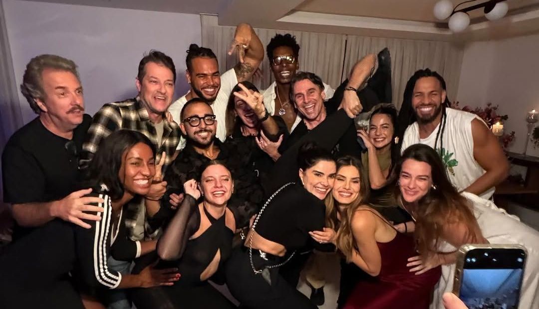 Elenco de “Beleza Fatal” se reúne para ver último capítulo da novela ...
