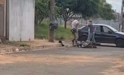 Briga de trânsito: policial atira em motociclista após discussão no MS ...