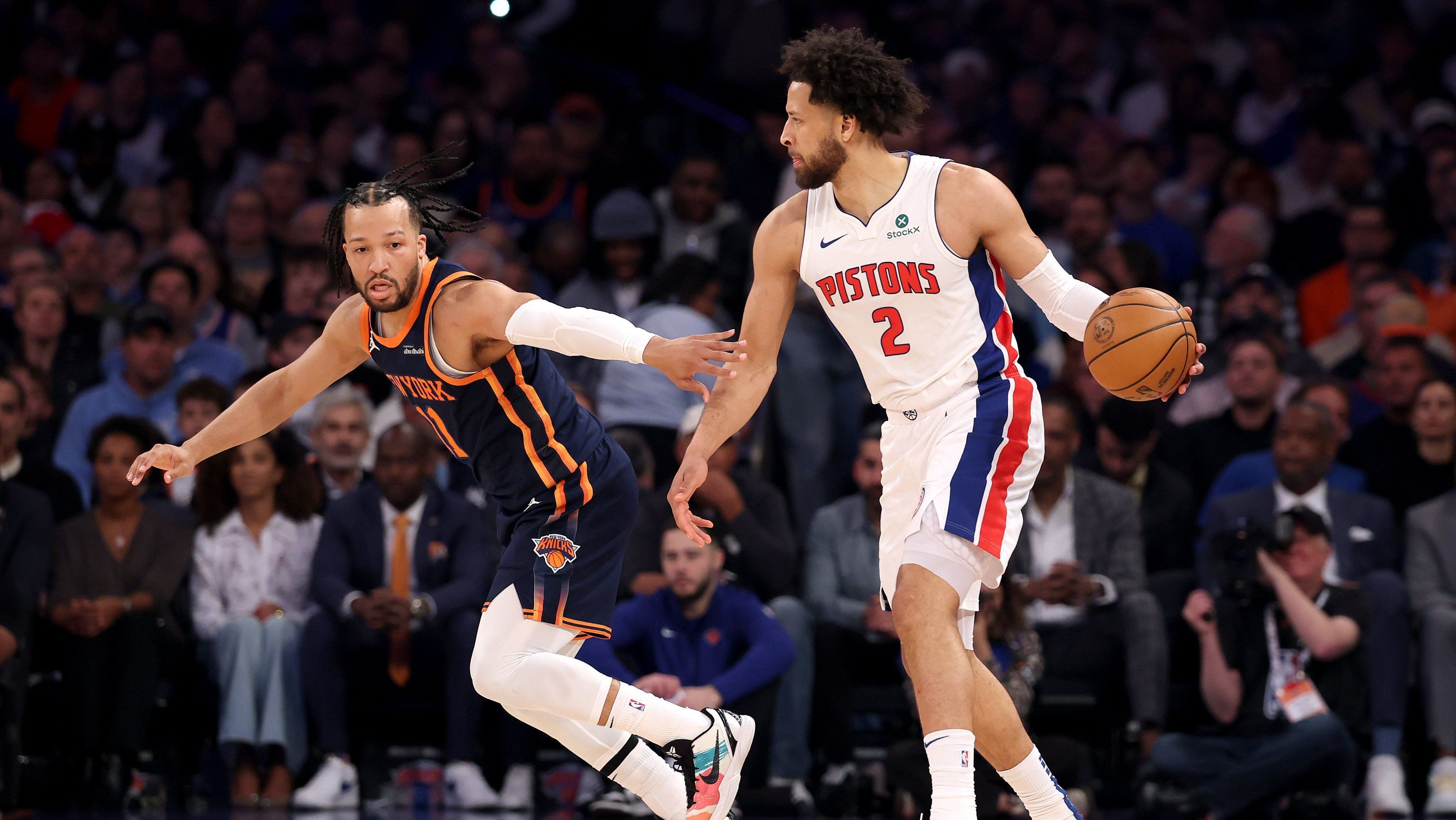 NBA: Pistons batem Knicks em Nova York e empatam a série | CNN Brasil