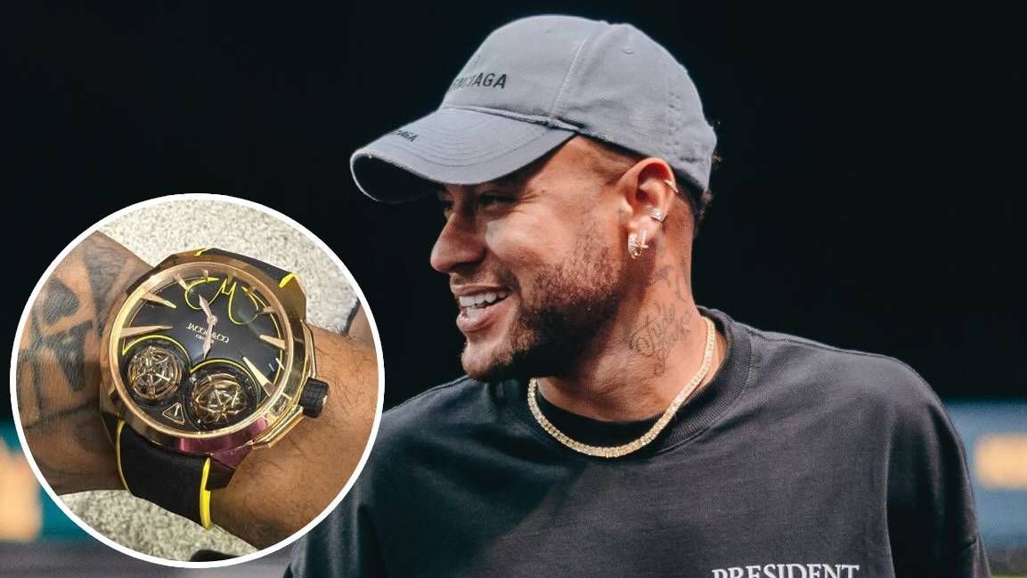 Neymar exibe relógio do Batman que vale mais de R$ 1,5 milhão; conheça ...